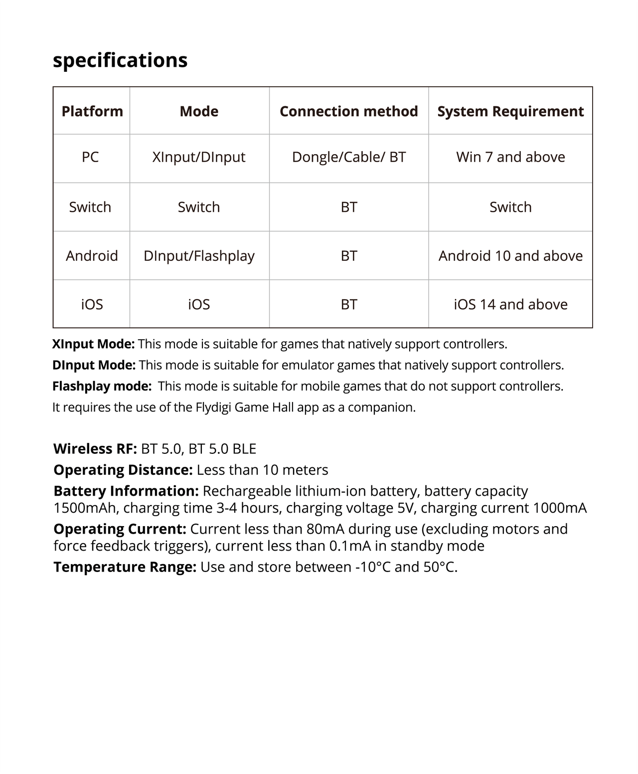 FLYDIGI APEX4 Elite Gaming Controller User Manual – Flydigi